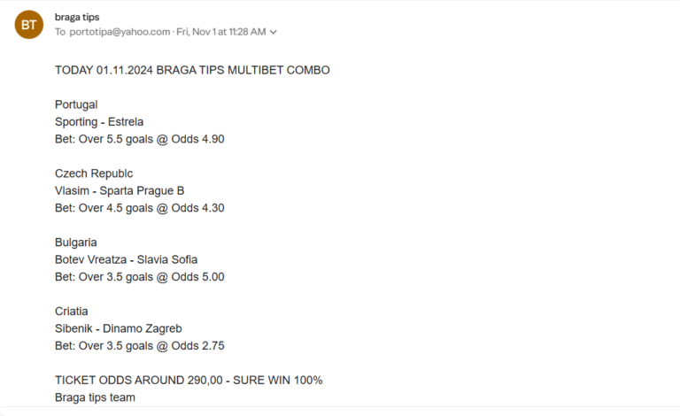 Braga tips, free fixed matches, correct score fixed match Braga tips - Braga tips, free fixed ...